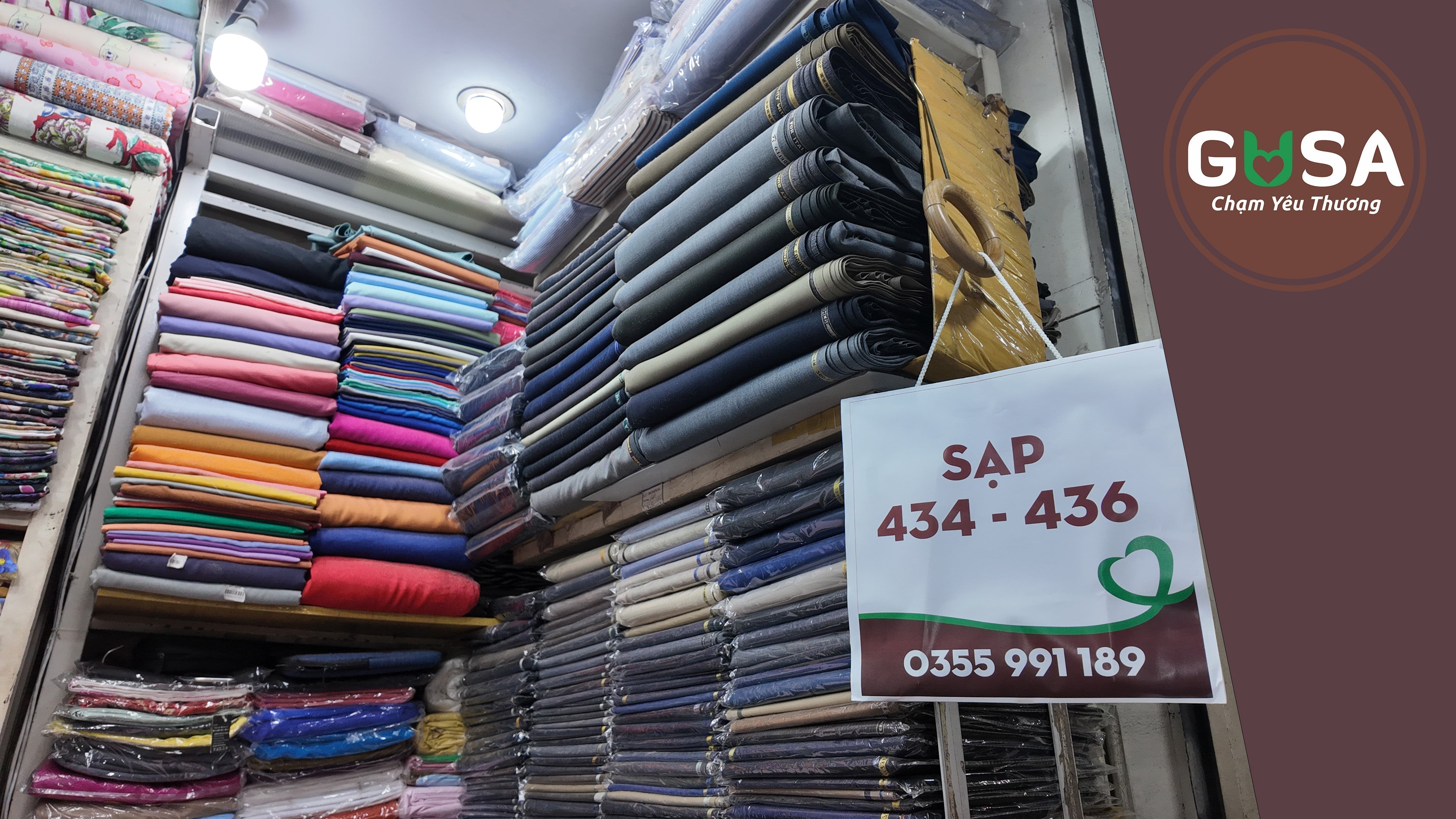 Vải Linen GUSA Chợ Bến Thành – Nguồn Vải Linen Sỉ Uy Tín Cho Xưởng May