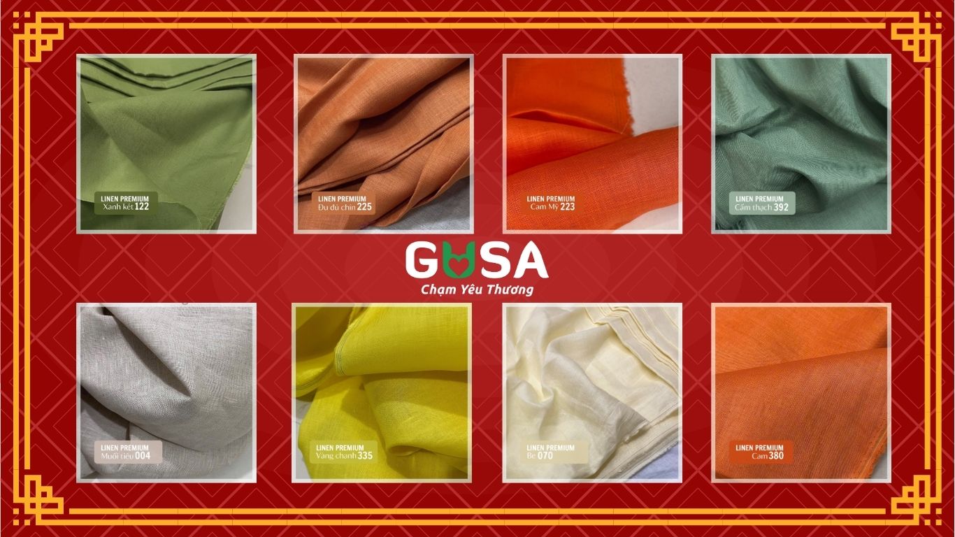 DÒNG VẢI LINEN PREMIUM CAO CẤP – SẴN SÀNG CHO ĐƠN HÀNG TẾT 2026 CỦA CÁ ...
